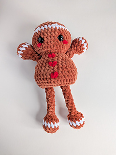 Ravelry: Graham Gingerbread Man Pully Plush pattern by Erin Sawford