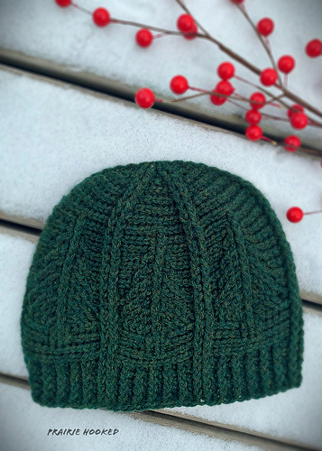 Ravelry: Pine Forest Beanie pattern by Nikolett Corley Designs