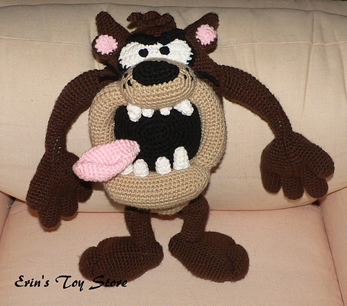 Ravelry: Tasmanian Devil pattern by Erin Scull
