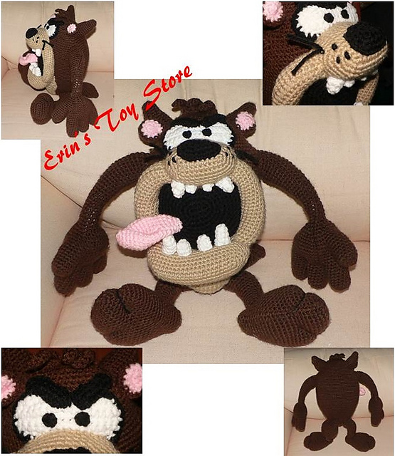Ravelry: Tasmanian Devil pattern by Erin Scull