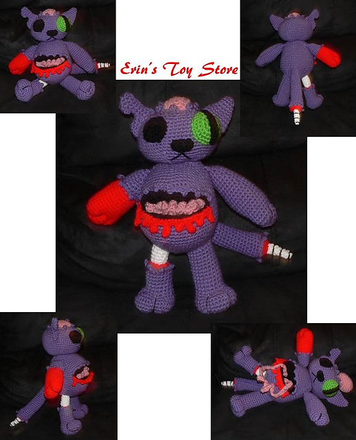 Ravelry: Zombie Cat pattern by Erin Scull