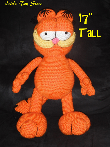 Ravelry: Garfield pattern by Erin Scull