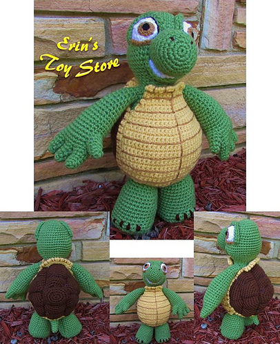 Ravelry: Verne the Turtle pattern by Erin Scull