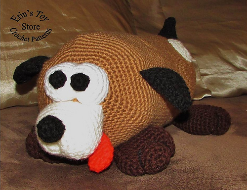 Ravelry: Log Dog Pillow pattern by Erin Scull