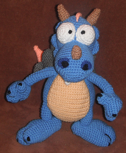 Ravelry: Snuggles the Dragon pattern by Erin Scull