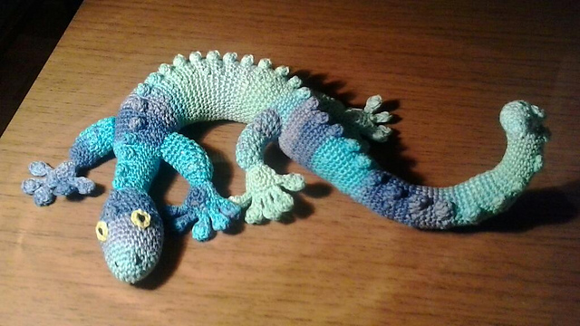 Ravelry: Escherichia's George the Gecko