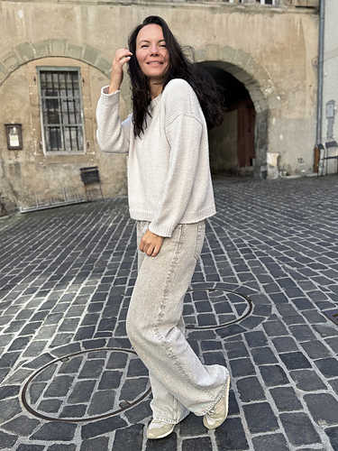Ravelry: Drop in Dream sweater pattern by Julia Piro