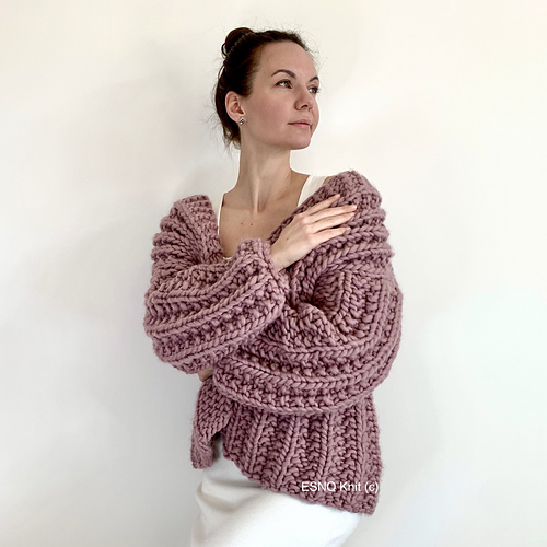 Ravelry: Rib knit cardigan Heather pattern by Julia Piro