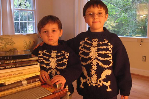 Ravelry: Skeleton Sweater pattern by Bernat Design Studio