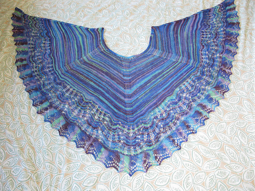 Ravelry: Sea the Waves Shawl pattern by Leedra Scott