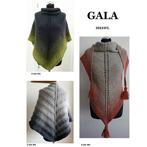 Ravelry: Gala Shawl pattern by Estelle Designs