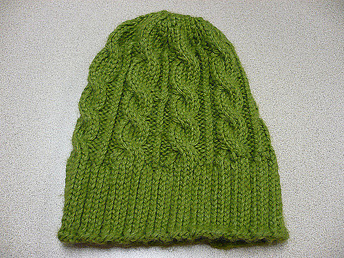 Ravelry: Cable Knit Cap pattern by Louise Pyle