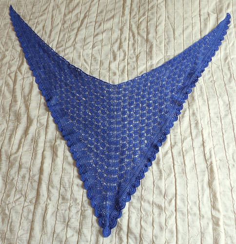 Ravelry: Mediterranean Lace Shawl pattern by Esther Chandler