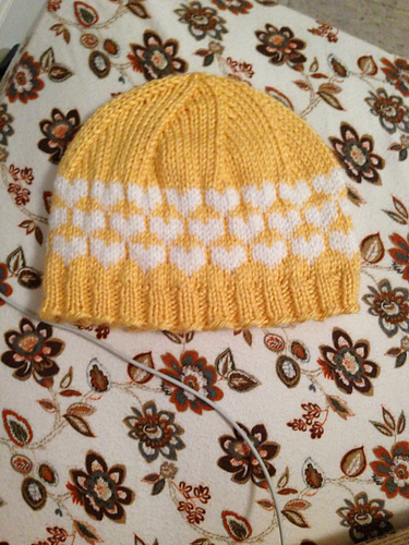 Ravelry: Simply Sweetheart Beanie pattern by Ellen Kapusniak