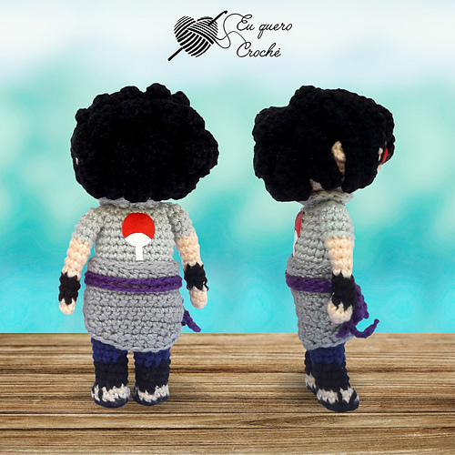 Ravelry: Sasuke (Naruto) Toy Art pattern by Adriana Gori