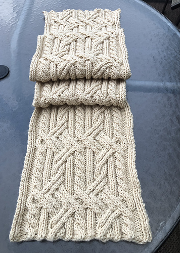 Ravelry: Crazy cables pattern by Ruta Sab.