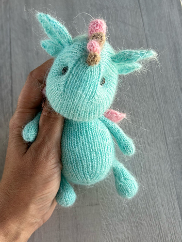 Ravelry: Knitted Dragon pattern by Evdjenia Blaginina