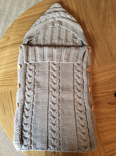 Ravelry: EveYoung2010's Baby sleep sac 2