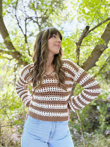 Ravelry: The Fall Fable Pullover pattern by Rachel Misner