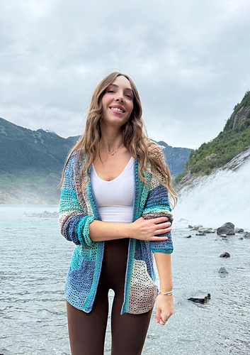 Ravelry: The Glacier Mist Cardigan pattern by Rachel Misner