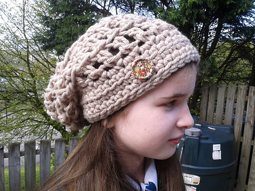 Ravelry: Crochet Slouchy Beanie pattern by Tiffany Garrett