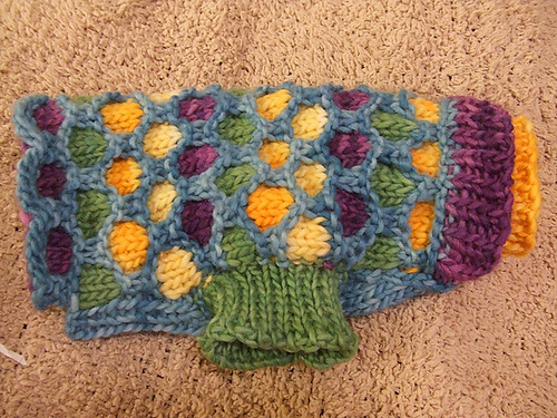Ravelry: Spotty Dog Sweater pattern by Jami Fowler