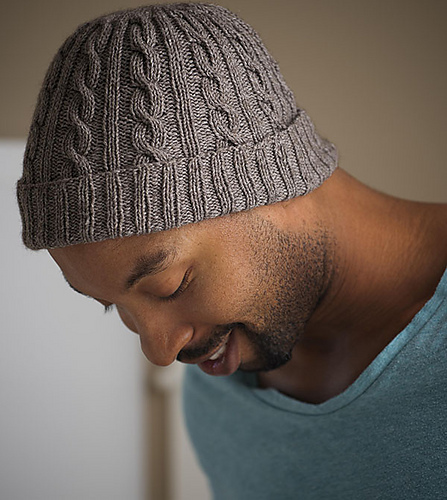 Ravelry: Man-Approved Cabled Hat pattern by Expression Fiber Arts