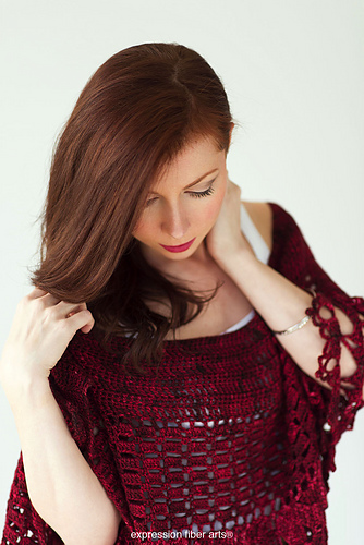 Ravelry: Red Velvet Rose pattern by Expression Fiber Arts