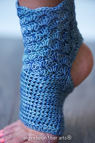 Ravelry: Prana Yoga Sock pattern by Expression Fiber Arts