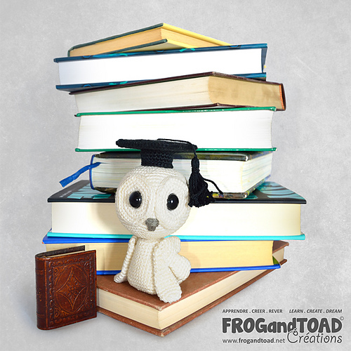 Ravelry: Libby - the Owl / le Hibou - Hedwig pattern by FROGandTOAD ...