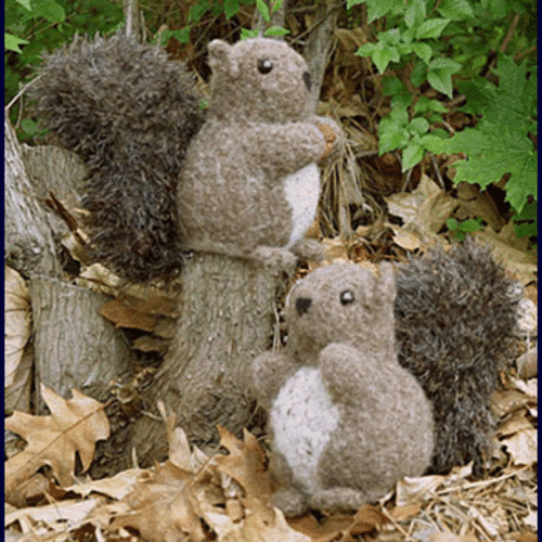 Ravelry: Nuts About Squirrels (FT-229) pattern by Debbie Radtke