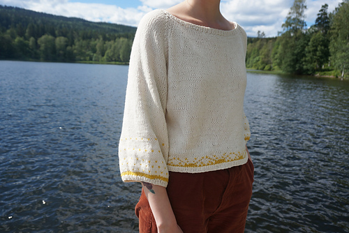 Ravelry: Sun Summoner Blouse pattern by Fabel Knitwear