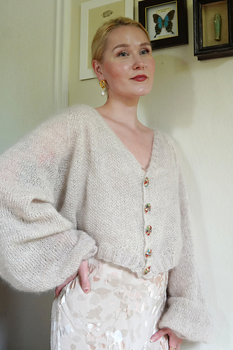 Ravelry: Aerie Cardigan pattern by Fabel Knitwear
