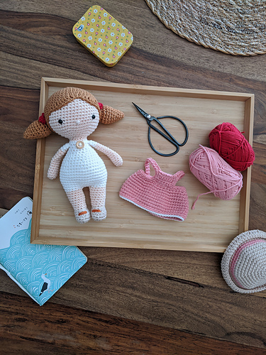 Ravelry: Little japanese girl pattern by La Fabrique des songes