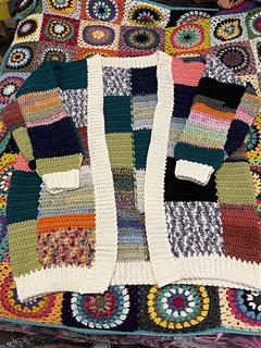 Ravelry: FaeTeardrop's Patchwork Party Cardi