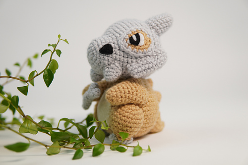 Ravelry: Cubone Amigurumi pattern by Megan Bubbles
