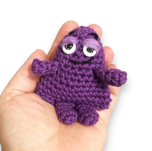 Ravelry: Grimace Pocket Buddy pattern by Trish Hoskin