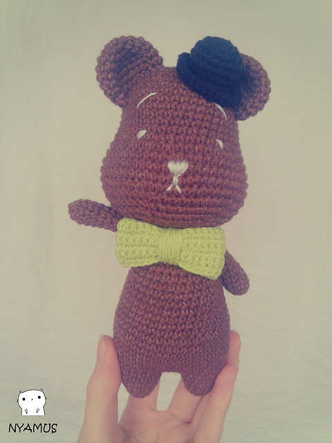 Ravelry: Cute bear Kuma-chan pattern by Fat Slowpoke