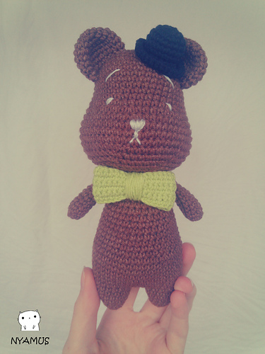Ravelry: Cute bear Kuma-chan pattern by Fat Slowpoke