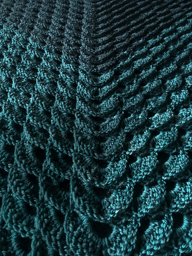 Ravelry: FauxLeo's Mome Rath Shawl