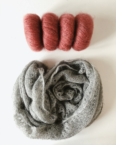 Ravelry: Cloud scarf / Sky sjal pattern by Katrine Hannibal at Önling