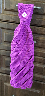 Ravelry: Super Spiral Hand Towel pattern by Ashley Fehr