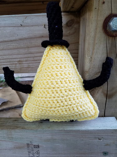 Ravelry: Bill Cipher from Gravity Falls pattern by SweetPeaCove
