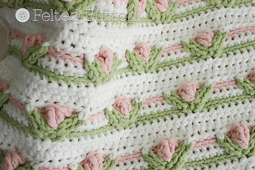 Ravelry: Little Dutch Girl Pillow and Blanket pattern by Susan Carlson