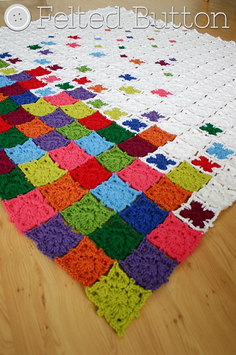Ravelry: Rainbow Sprinkles Blanket pattern by Susan Carlson