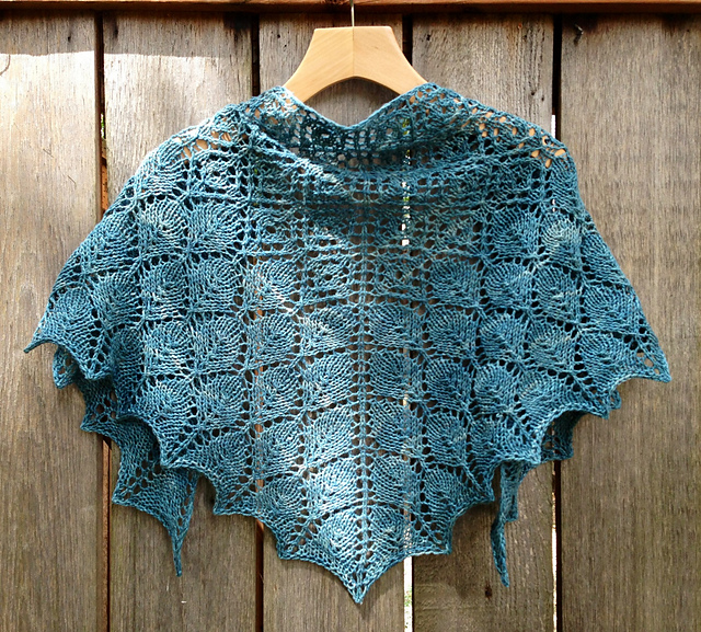 Ravelry: Autumn Leaf Shawl pattern by Supisa Oliver
