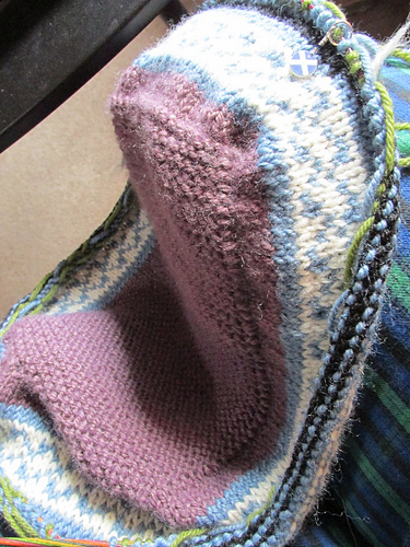 Ravelry: Fair Isle Sheep Bag pattern by Shirley Spencer