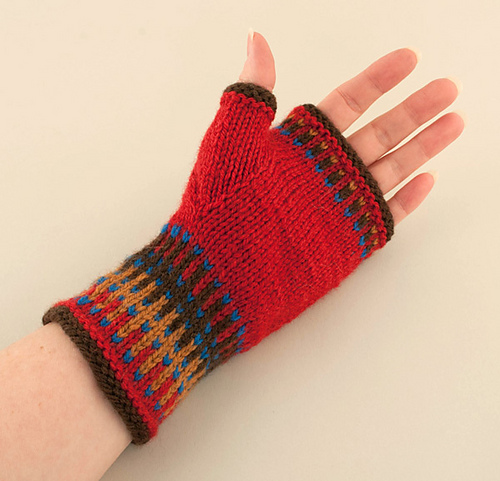 Ravelry: Nordique II Mitts pattern by Amy Loberg (FiberWild!)