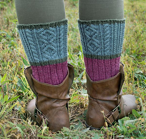 Ravelry: Scottish Heather Sock pattern by Amy Loberg (FiberWild!)