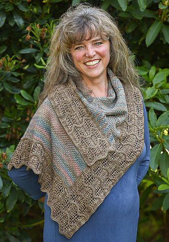Ravelry: Rosario Beach Shawl pattern by Fran Jepperson